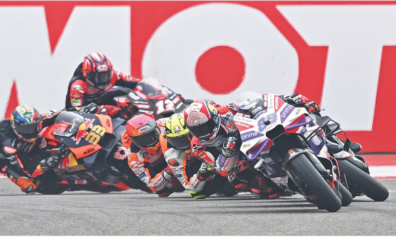 Bezzecchi wins Indian MotoGP, Bagnaia crashes - Sport - DAWN.COM