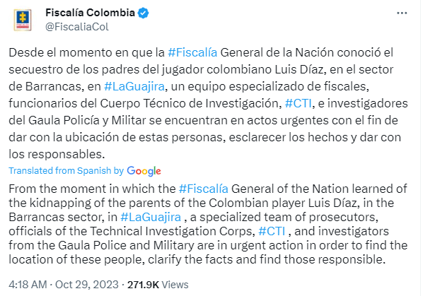 Parents of Liverpool winger Luis Diaz kidnapped in Colombia - Sport - DAWN.COM