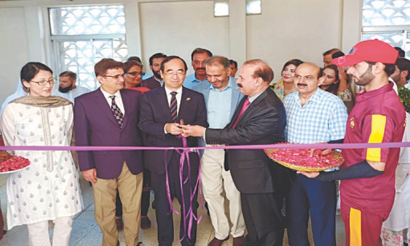 Japanese ambassador inaugurates 156-bed extension of Pims - Newspaper ...