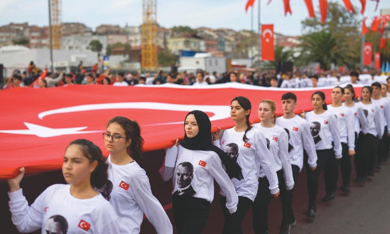 Turkiye keeps centenary celebrations simple amid Gaza crisis - World ...