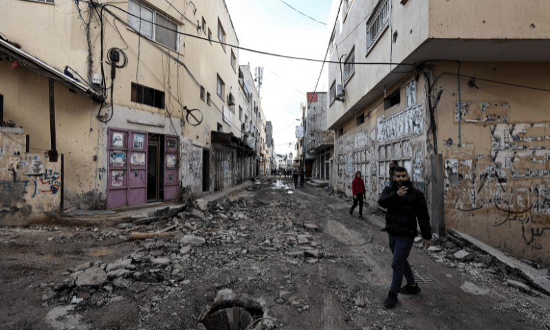 PHOTOS: Aftermath of Israeli raid in Jenin camp, occupied West bank ...