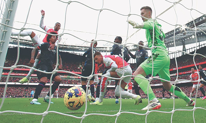 Arsenal get back on track with Palace thrashing - Newspaper - DAWN.COM