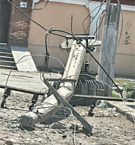 Gepco fails to reinstall fallen transformer - Newspaper - DAWN.COM
