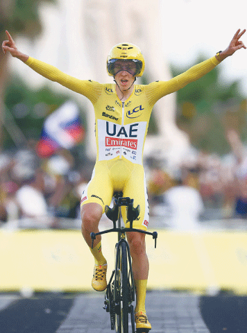 Pogacar achieves first Giro-Tour double since 1998 - Newspaper - DAWN.COM
