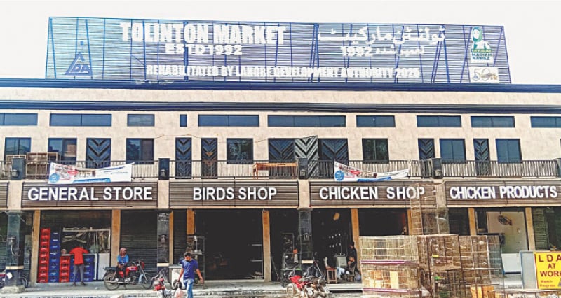 Tollinton Market upgraded to modern facility by Lahore Development ...