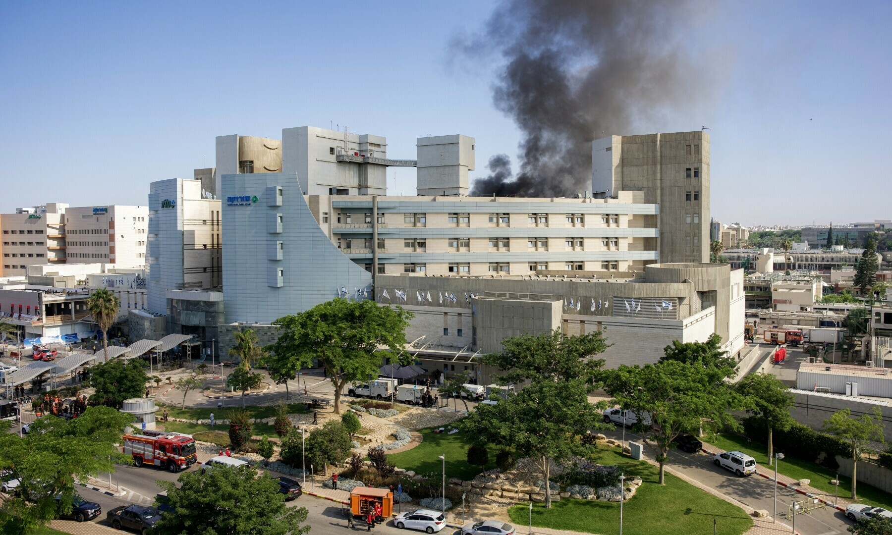 PHOTOS: Soroka Hospital in Israel’s Beersheba damaged by Iranian missie ...