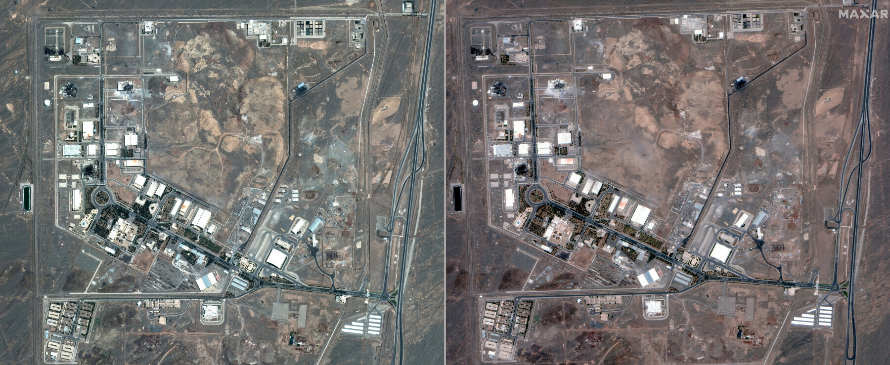 PHOTOS: Before and after of US attacks on Iran’s Fordow, Natanz ...