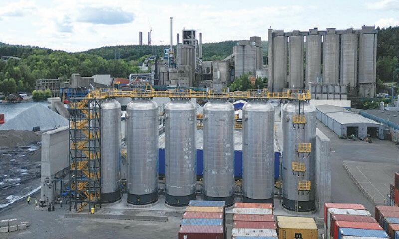 First carbon capture cement facility opens in Norway - Newspaper - DAWN.COM