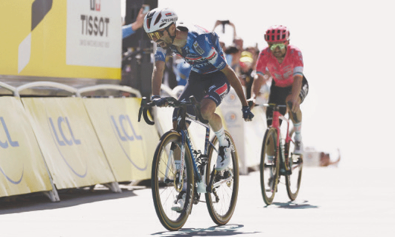 Paret-Peintre lands first French Tour stage win in Mont Ventoux thriller - Sport - DAWN.COM