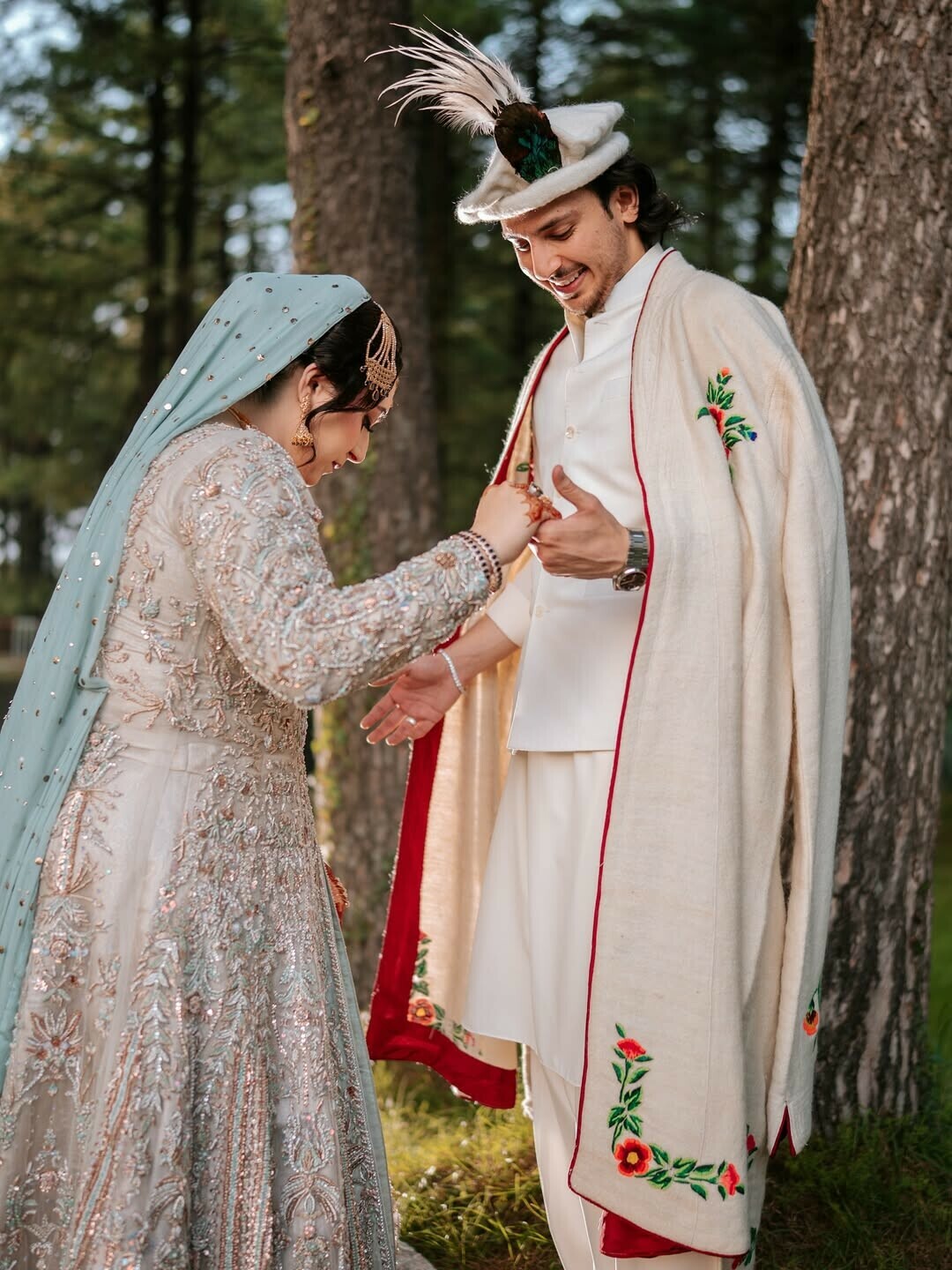 Hasan Raheem’s wedding fashion was all about culture (and a bit of ...