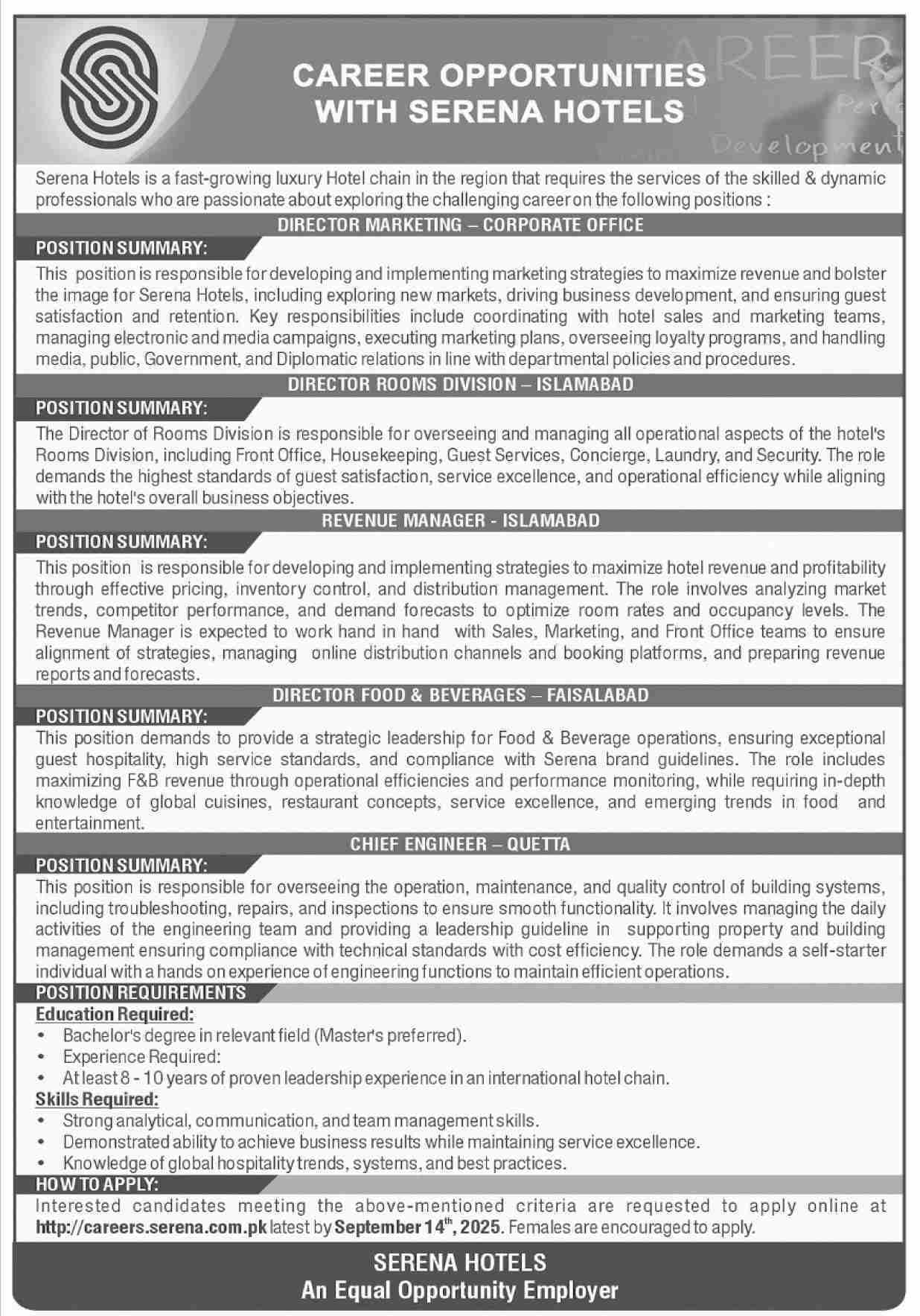 Jobs in Pakistan - Career Opportunities in Pakistan - DAWN.COM