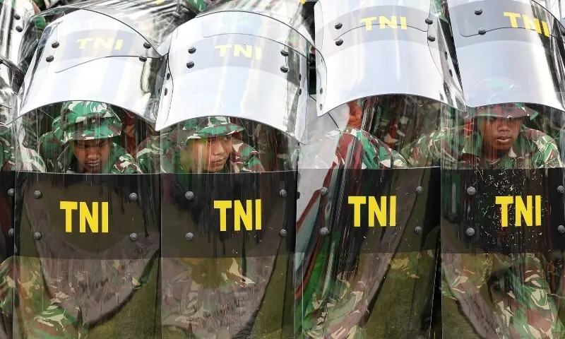 Thousands protest in Indonesia as military deployed in capital - World ...