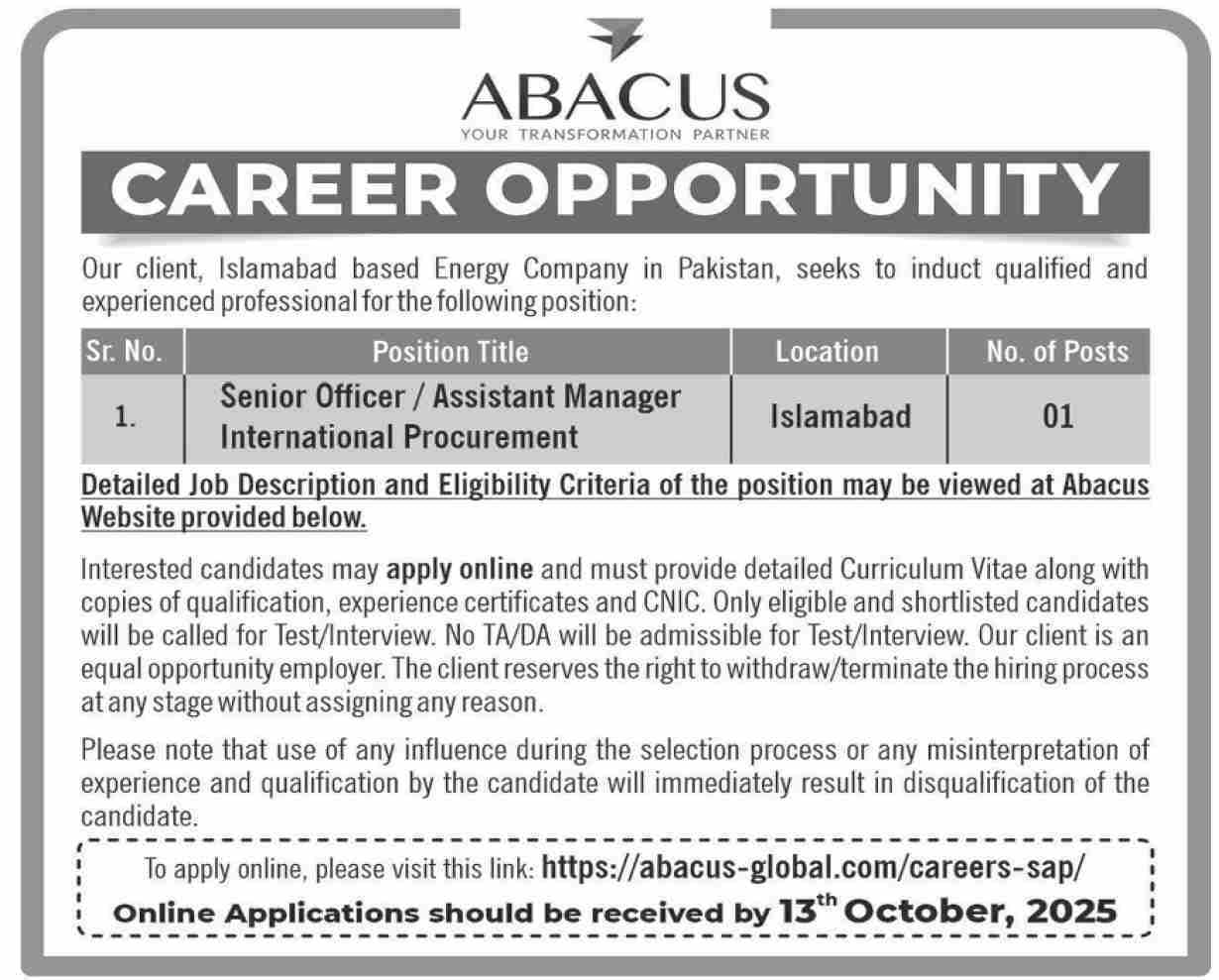 Jobs in Pakistan - Career Opportunities in Pakistan - DAWN.COM