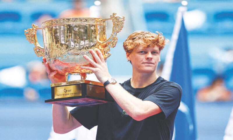 Sinner crushes Tien to claim China Open title - Newspaper - DAWN.COM