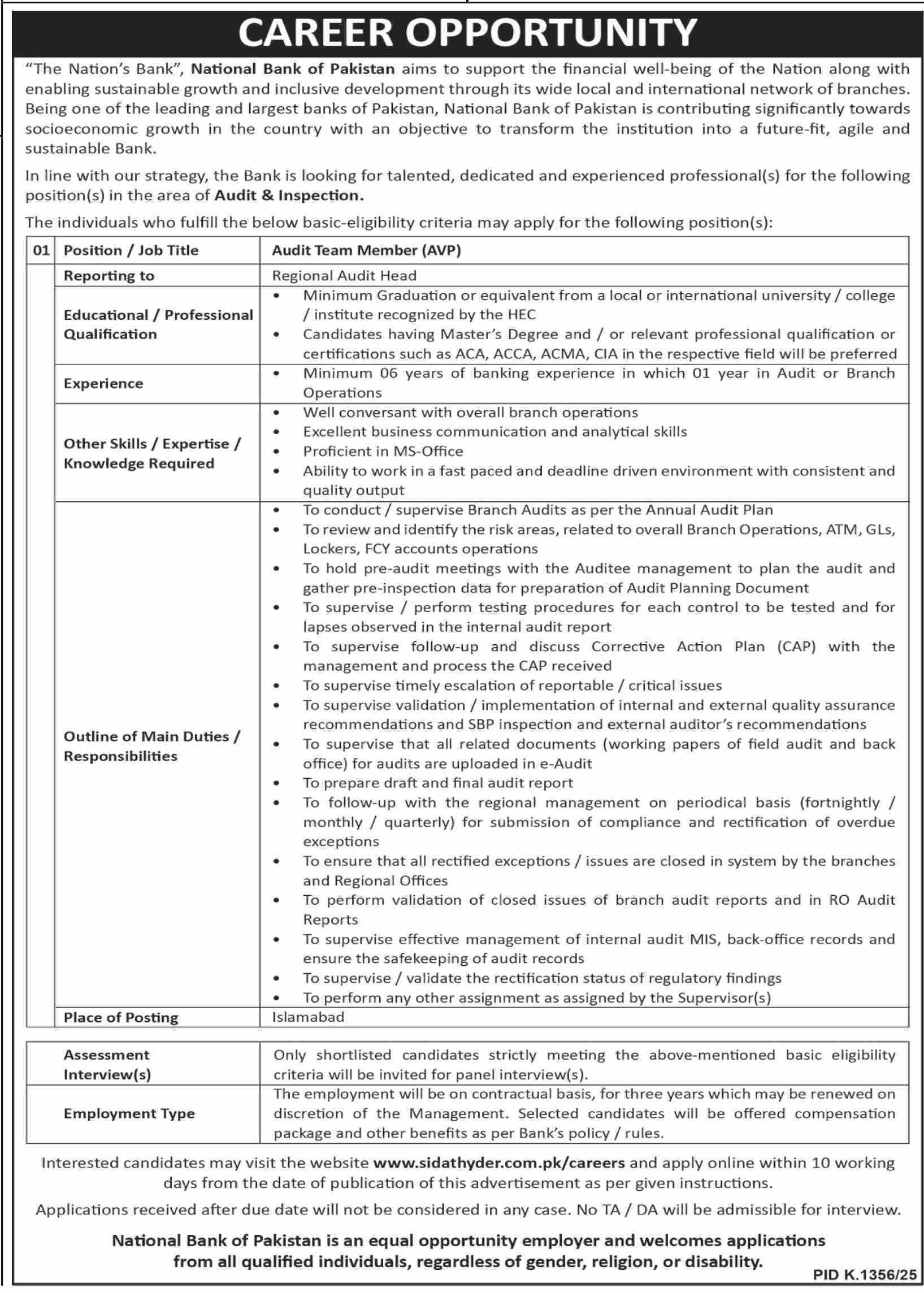 Jobs in Pakistan - Career Opportunities in Pakistan - DAWN.COM