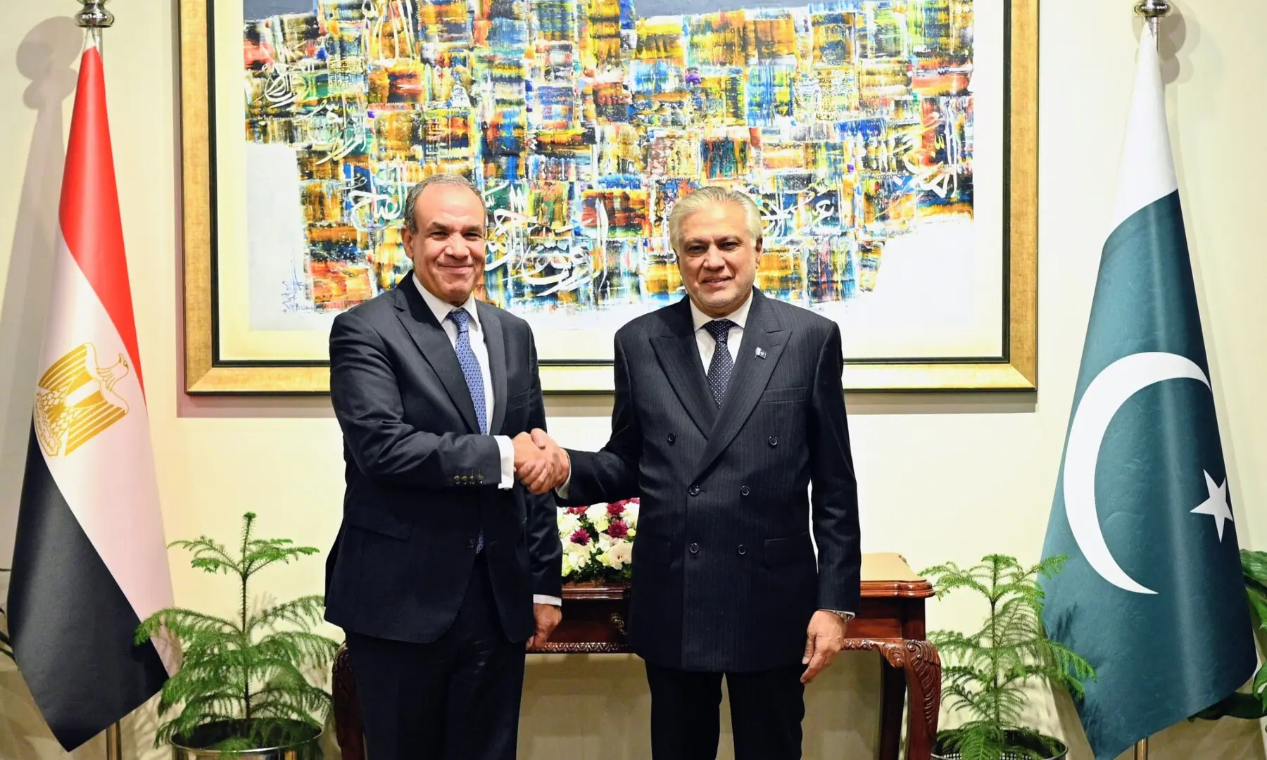 Egyptian FM meets Zardari, expresses ‘keen interest’ in expanding ...