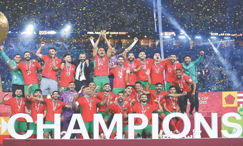Morocco beat Jordan 3-2 after extra time to clinch Arab Cup - Newspaper ...