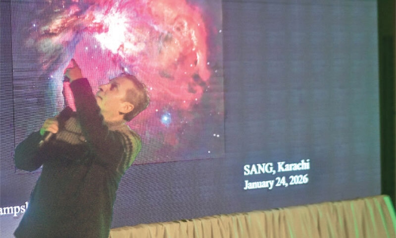 Astronomer stirs curiosity about genesis of life, birth of stars ...