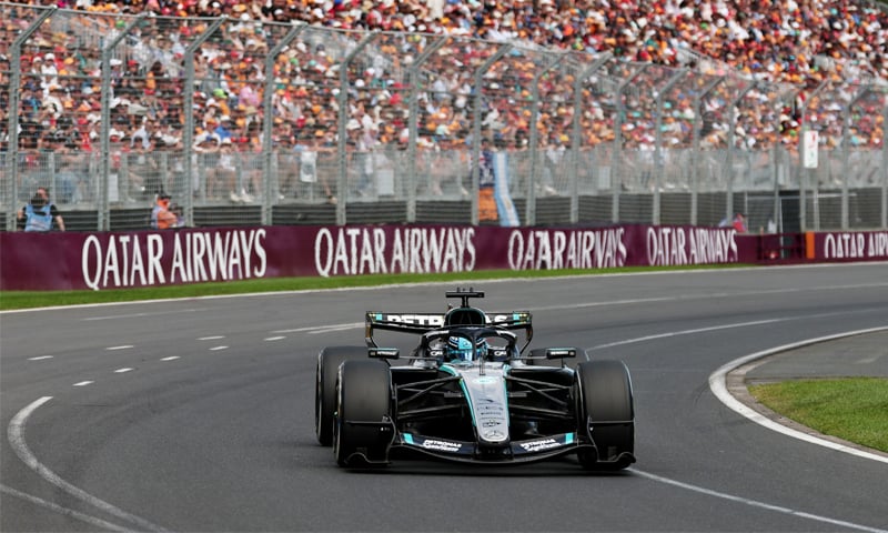 Russell and Mercedes dominate Australian Grand Prix - Newspaper - DAWN.COM